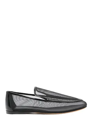 Khaite Alessio Mesh Loafers - Black
