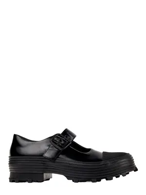 Camper Traktori Leather Loafers - Black