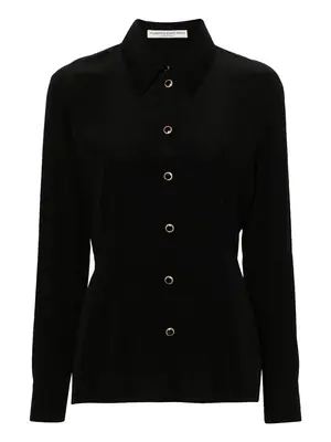 Alessandra Rich Long-sleeve Shirt - Black