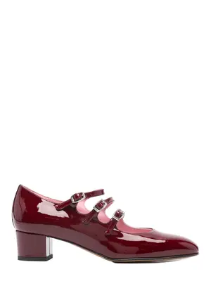 CAREL Kina 40mm Mary Jane Shoes - Red