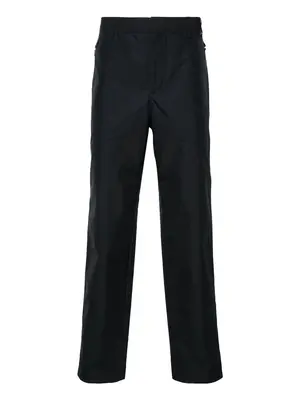 Fendi Mid-rise Tapered Trousers - Blue