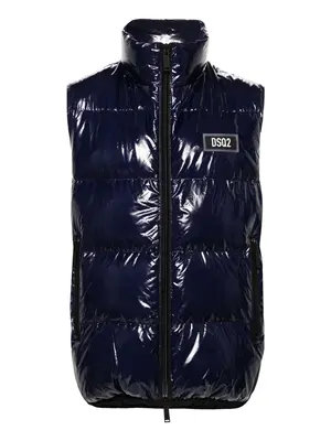 Dsquared2 Ultra Light Down Vest - Blue