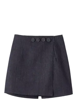 DESTREE Jean Denim Mini Skirt - Blue