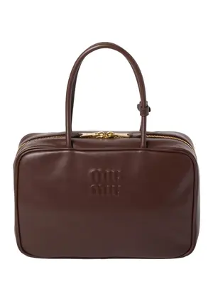 Miu Miu Leather Bag - Brown