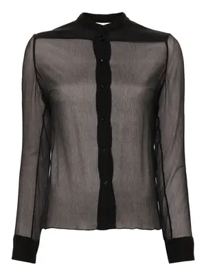CHLOÉ Chloé Chiffon-Crepe Silk Shirt