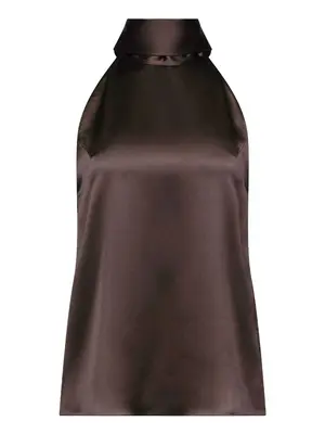 GALVAN Galvan Sienna Satin Blouse