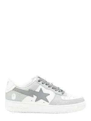 A BATHING APE STA Leather Sneakers