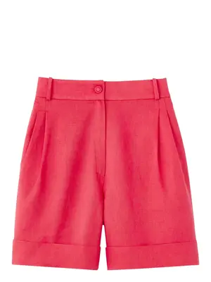 DESTREE Daniel Wide-leg Shorts - Pink