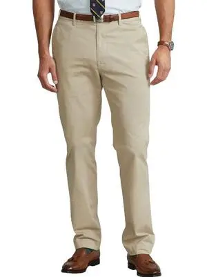 Polo Ralph Lauren Big & Tall Stretch Chino Pants - Khaki Tan