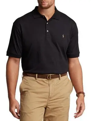 Polo Ralph Lauren Big & Tall Soft Touch Polo Shirt - Polo Black