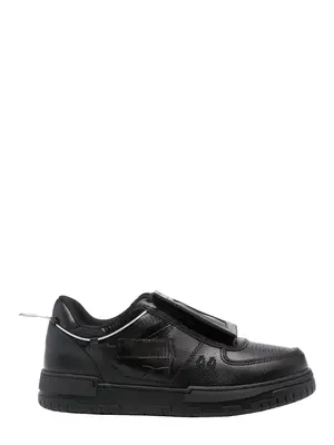 44 LABEL GROUP Avril Leather Sneakers - Black
