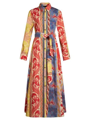 ETRO ETRO Cotton-Blend Shirt Dress