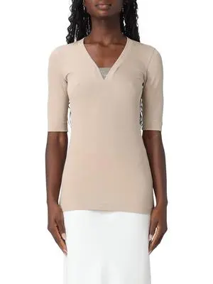 Brunello Cucinelli Knit Top - Beige