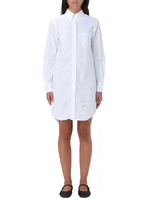 Thom Browne Shirt Dress - White
