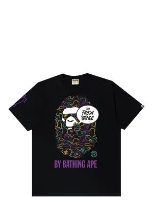 A BATHING APE The Fresh Prince Tee - Black
