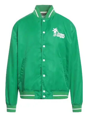 Palm Angels Varsity Jacket - Green