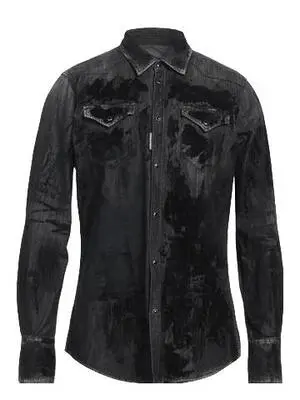 Dsquared2 Denim Shirt Size Cotton - Black