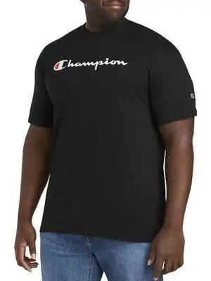 Champion Script T-shirt Black