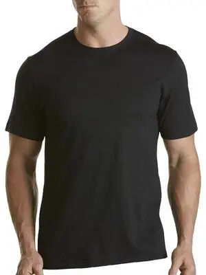 JOCKEY 2-pk Classic Crewneck T-shirts - Black