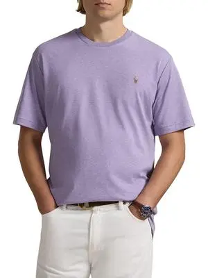 Polo Ralph Lauren Big & Tall Soft Touch T-shirt - Amethyst Heather