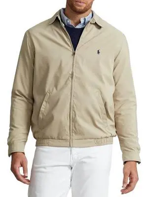 Polo Ralph Lauren Big & Tall Microfiber Windbreaker Sand
