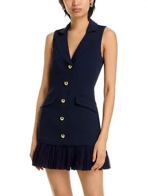 Cinq À Sept Regan Mini Dress - Navy/navy