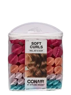 CONAIR 48-piece Soft Foam Rollers - One-color