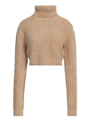 Dsquared2 Turtleneck Knit Top - Beige
