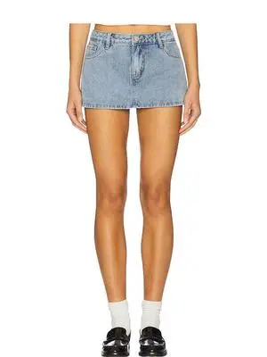 Superdown Tayler Skort - Light Blue Wash
