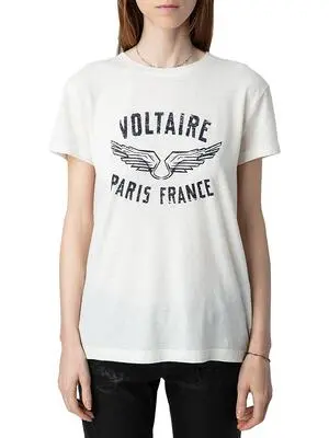 Zadig&Voltaire Walk Pcl Logo Tee - Judo