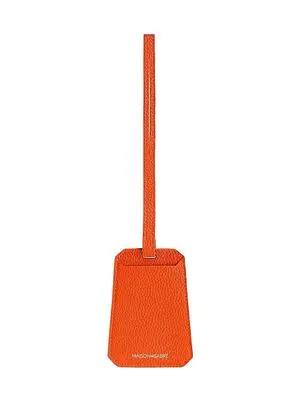 MAISON DE SABRE Leather Luggage Tag - Manhattan Orange