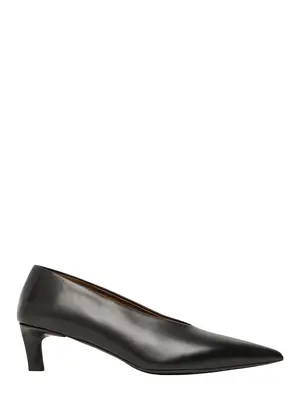Marsèll Acuielo Heeled Leather Pumps - Black