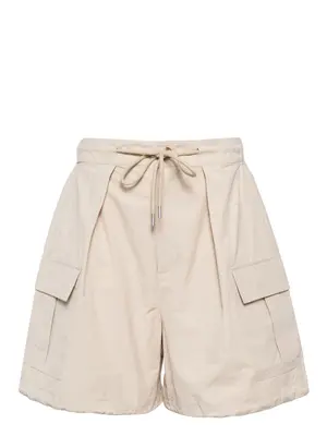 B+AB High-waisted Cargo Shorts - Neutrals