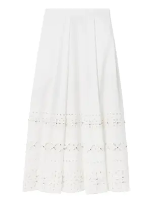 HUISHAN ZHANG Huishan Zhang Avery Pleated Maxi Skirt