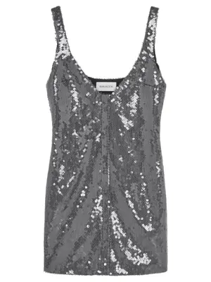 16Arlington Sequin Embellished Mini Dress - Silver