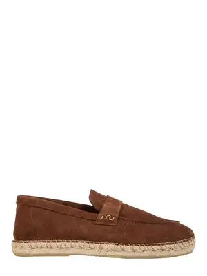 Frescobol Carioca Marcelo Suede Loafers - Brown