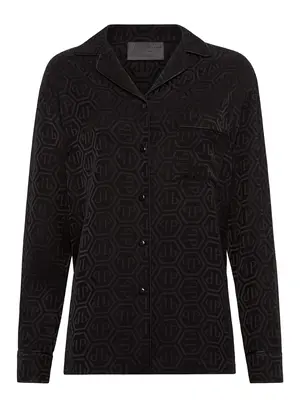 Philipp Plein Monogram Shirt - Black