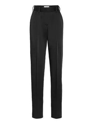 Philipp Plein Tailored Satin Trousers - Black