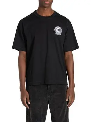 Dolce & Gabbana Embroidered Logo Patch T-shirt - Nero