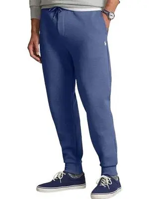 Polo Ralph Lauren Big & Tall Double-knit Tech Joggers Derby Blue Heather