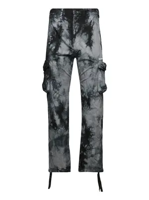 OFF-WHITE Off-White Tie Dye Ripstop Cargo Pants