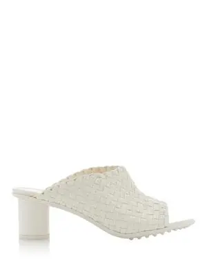 BOTTEGA VENETA Atomic Intrecciato Leather Mules