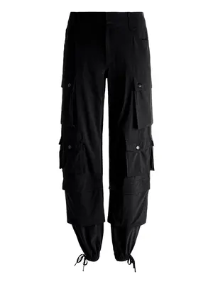 Alice + Olivia Olympia Cargo Trousers - Black