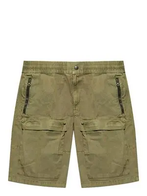 DIESEL® P-beeck Mid-rise Cargo Shorts - Green