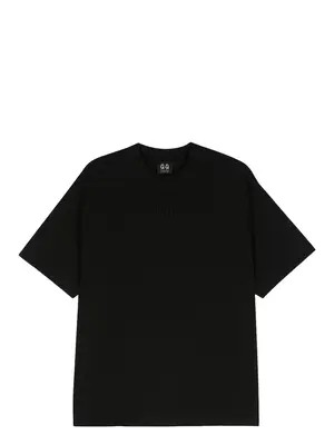 44 LABEL GROUP Logo-print Cotton T-shirt - Black