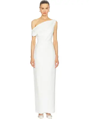 SANS FAFF Off The Shoulder Maxi Dress - White