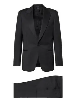 Zegna Multiseason Wool Suit - Black