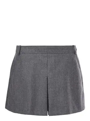 TOM FORD Virgin Wool Skort - Grey