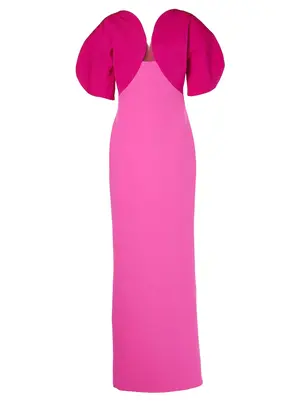 Safiyaa Karla Gown - Pink