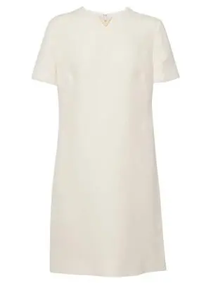 Valentino Garavani Crepe Couture Mini Dress - White